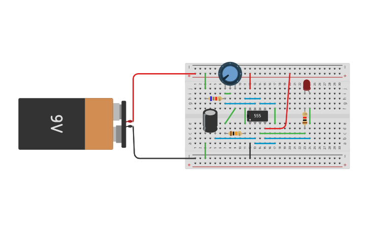 Circuit design Actividad practica #1 - Tinkercad