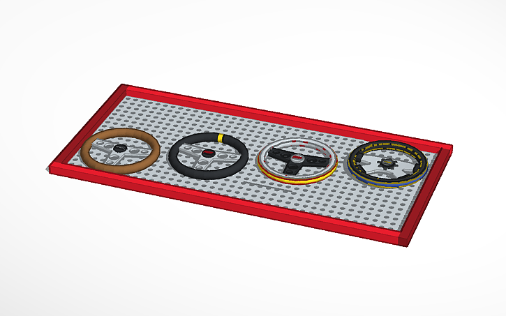 3D design Eiko Steering Wheel Board (DECOR) | Tinkercad