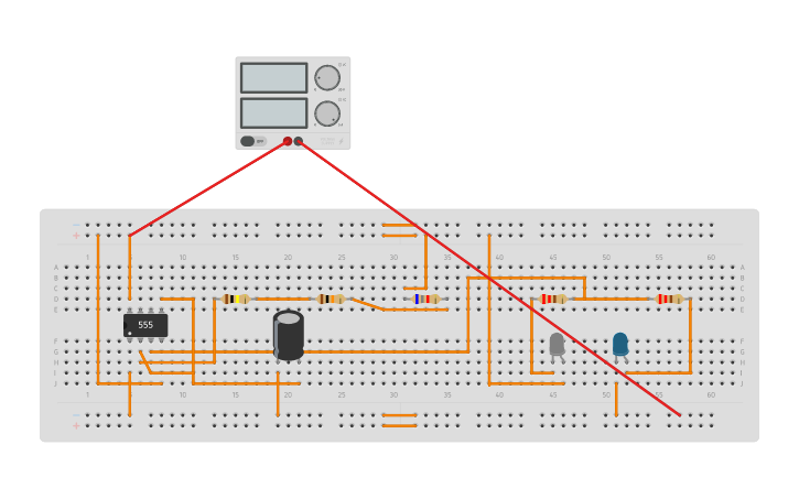 Circuit design PCB - Tinkercad