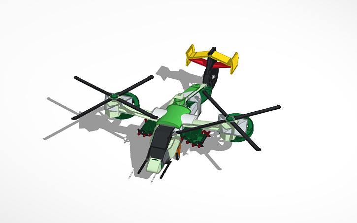 3D design Helicopter - Tinkercad