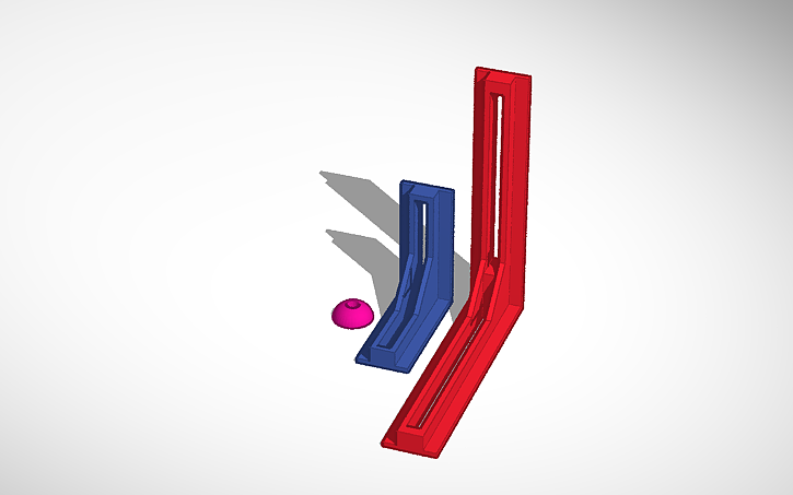 3D design RC Building Jig Angles - Tinkercad