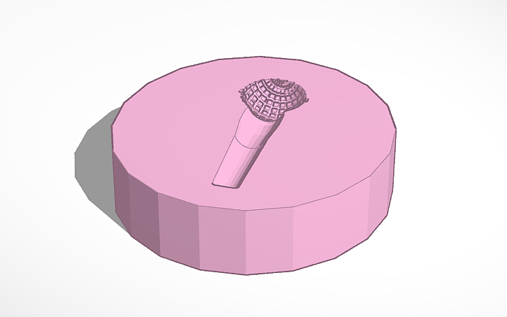 3D design Copy of Mic | Tinkercad