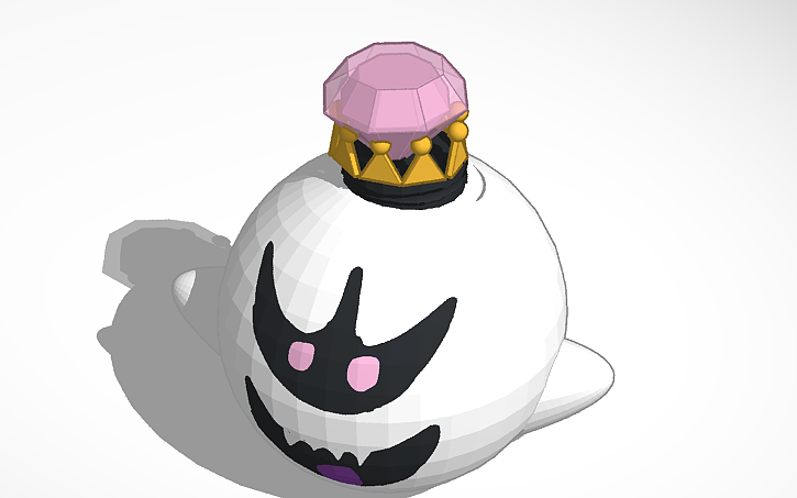 3D design Luigi’s Mansion 3 King Boo (updated) - Tinkercad