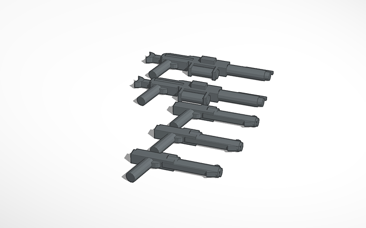 3D design Lego Blasters - Tinkercad