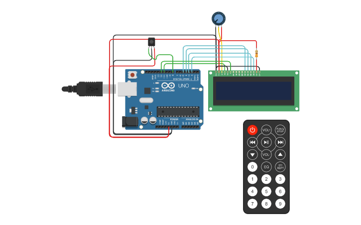 Circuit design Control - Tinkercad