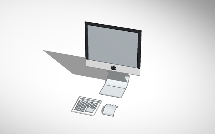 3D design Apple Imac by Nikita-Inco - Tinkercad