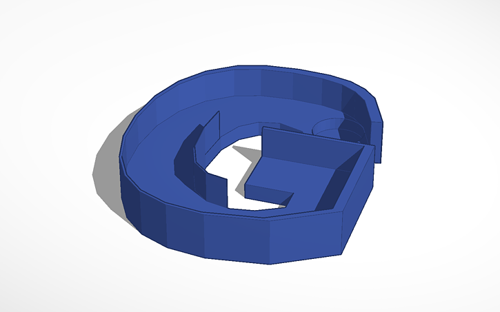 3D design mini golf hole 17, course 2 - Tinkercad