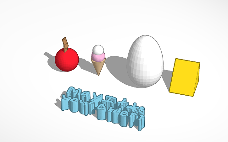 3D design Food! | Tinkercad