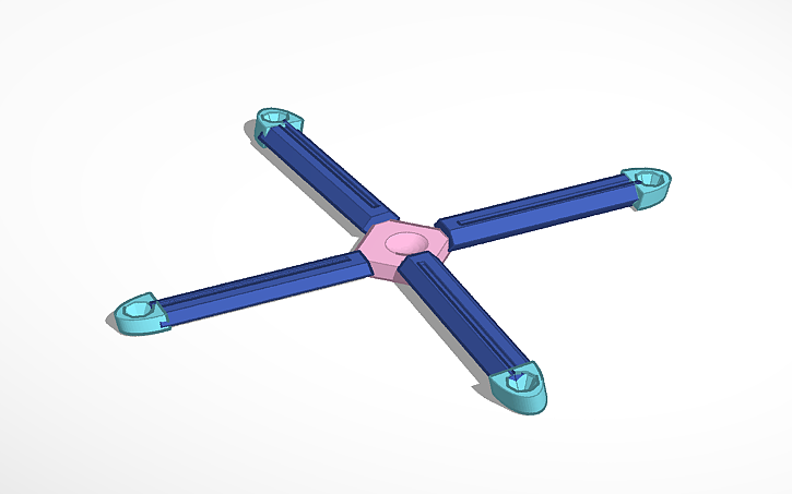 3D design Drone - Tinkercad