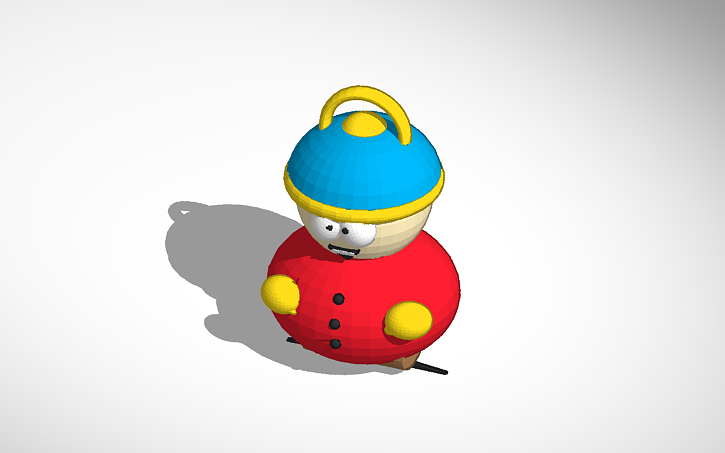 3D design Cartman Pendant | Tinkercad