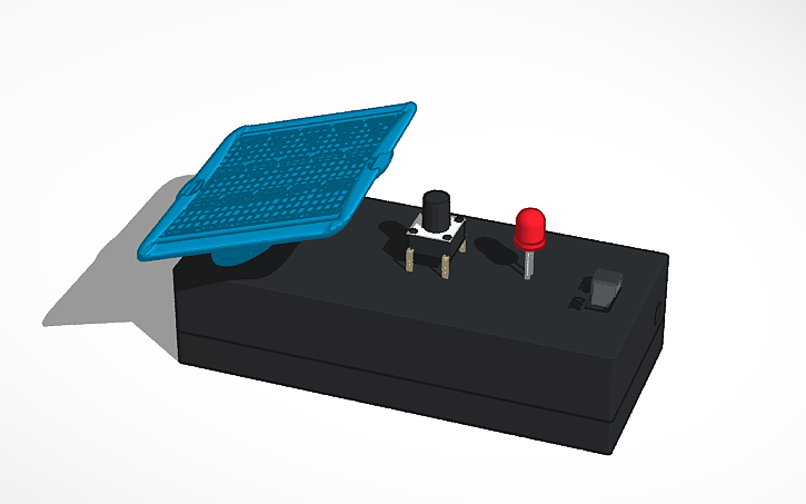3D design solar charger | Tinkercad