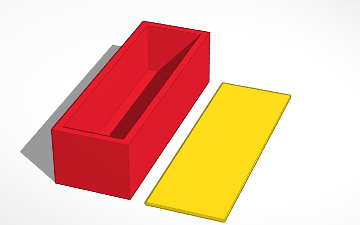3d Design Box With Lid Tinkercad