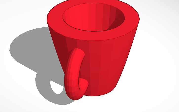 3D design fincan - Tinkercad
