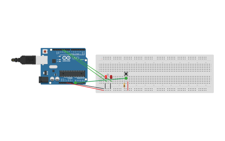 Circuit Design Copy Of Led Blink Tinkercad