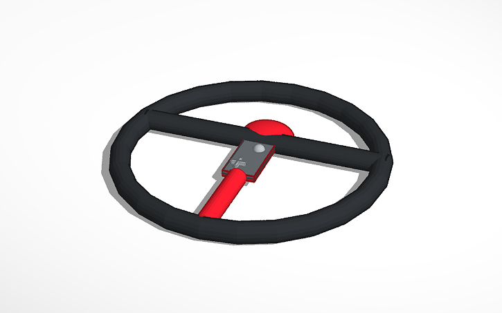 3D design Nintendo Switch Steering Wheel - Tinkercad