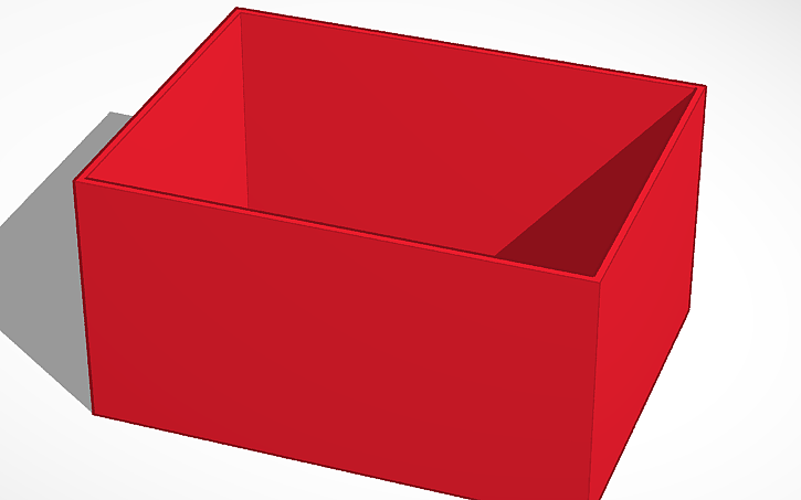 3D design card box - Tinkercad