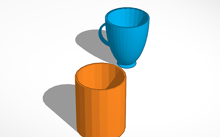 3D design cup | Tinkercad