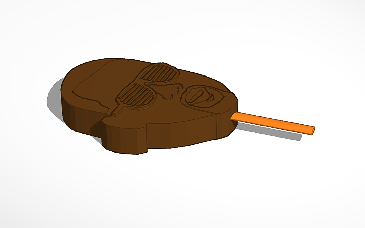 3D design Kanye ona stick | Tinkercad