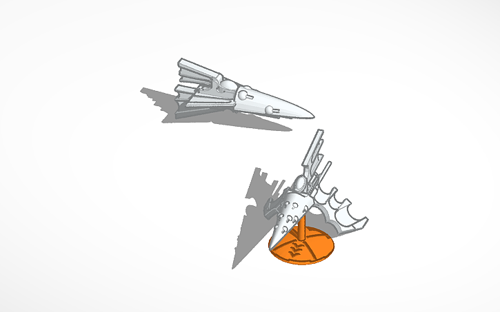 3D design Eldar - Shadow Class Cruiser | Tinkercad
