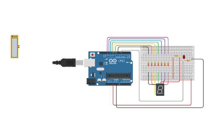 Circuit Design Countdown Tinkercad