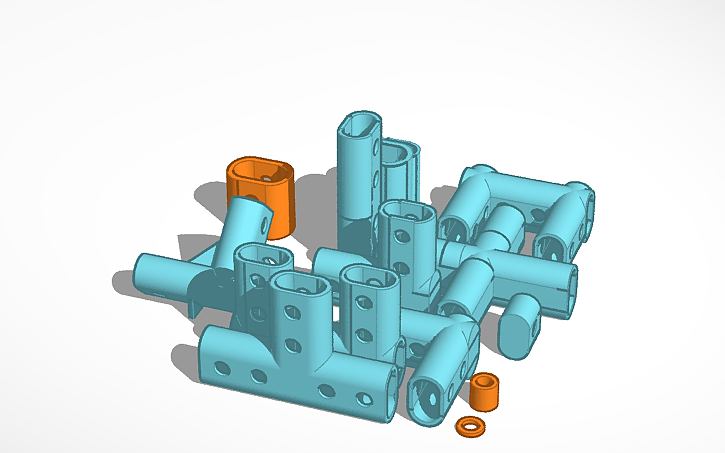 3D design canopy tube joiners | Tinkercad
