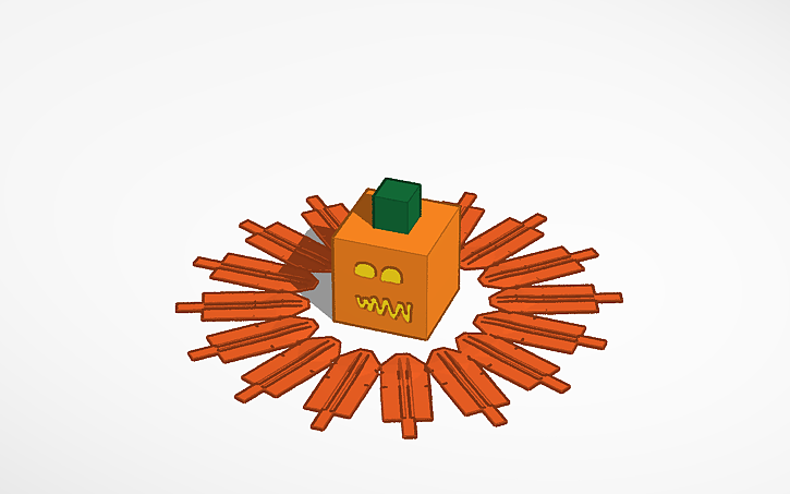 3D design Minecraft Fall Leaves #Tinktober Day 22(Sonbahar Yaprakları ...