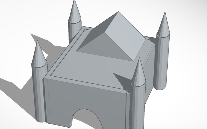 3D design Chloe d castle - Tinkercad