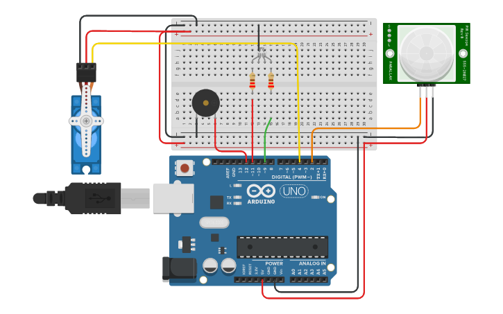 Circuit design simhack2 | Tinkercad