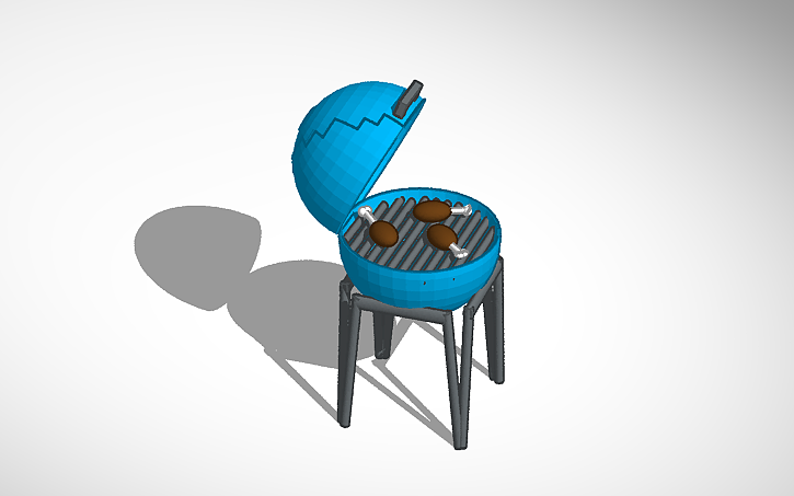 3D design Barbecue - Tinkercad