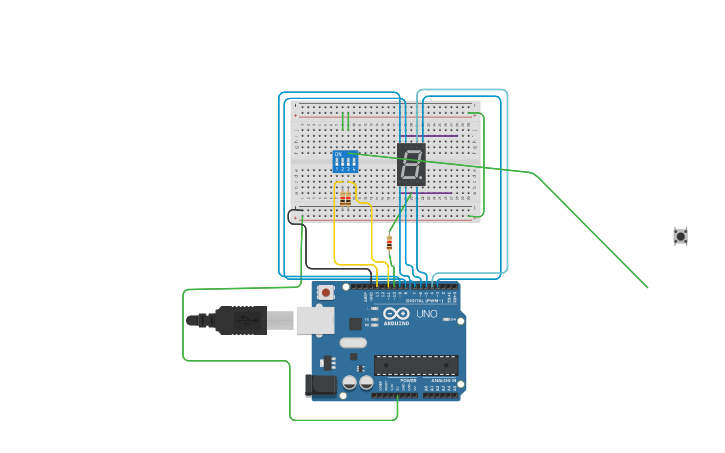 Circuit design electronica - Tinkercad