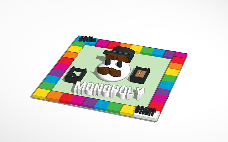 3D design Monopoly :) - Tinkercad