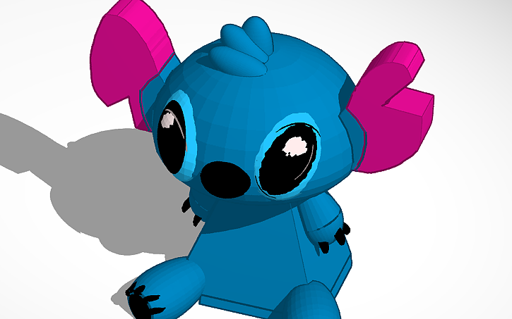 3D design Stich - Tinkercad