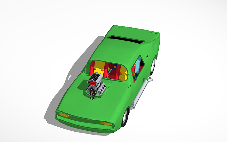 3D design super cool muscle moto cars | Tinkercad