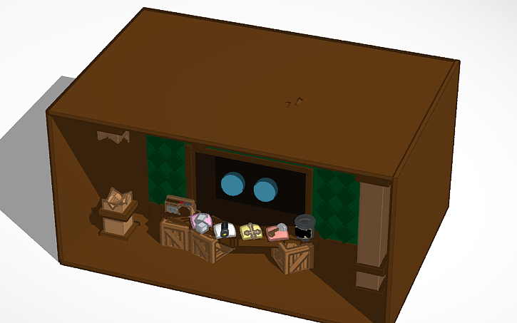 3D design jeff's shop - Tinkercad