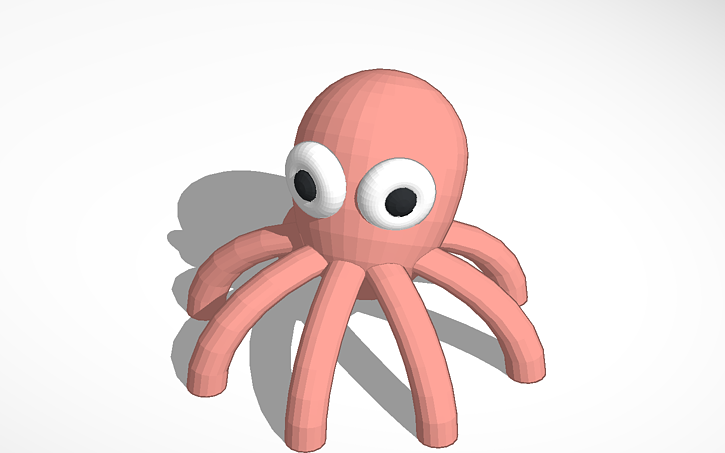 3D design Octopus - Tinkercad