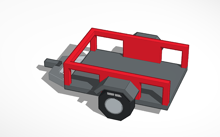 3D design Trailer - Tinkercad