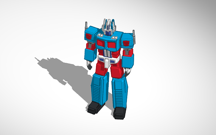 3D design Transformer - Tinkercad