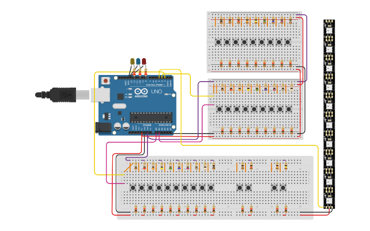 Circuit design Atividade 18 | Tinkercad