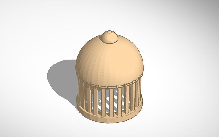 3D design The Roman Colosseum - Tinkercad