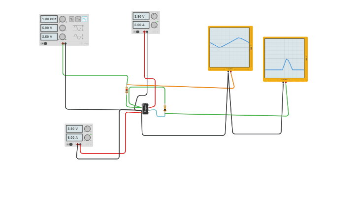 Circuit design examen 2 | Tinkercad