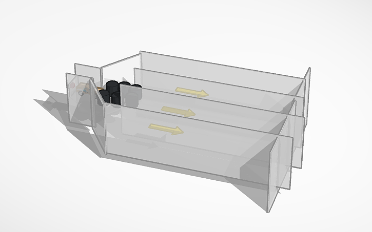 3D design Polystyrene toy car recycler - Tinkercad