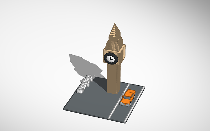 3D design monumento/maria - Tinkercad