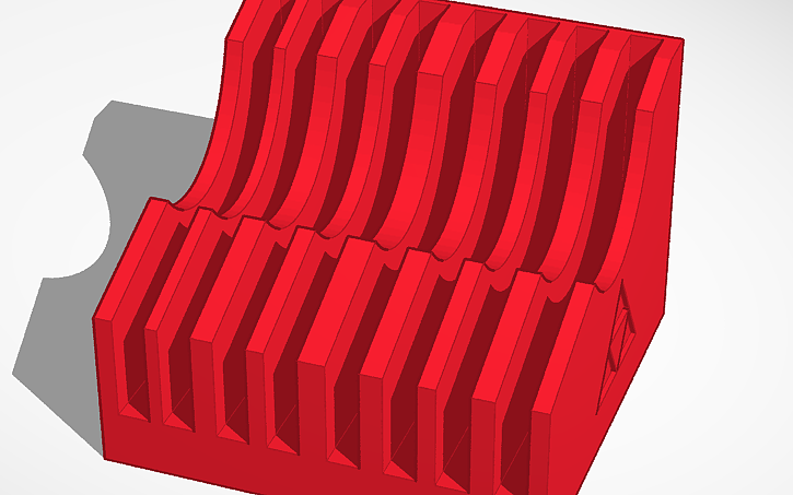 3D design Nintendo Switch Game Holder - Tinkercad