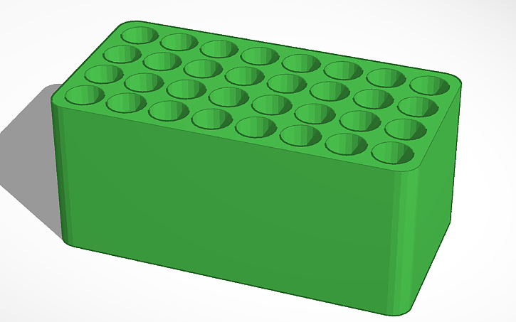 3D design Simple pen holder | Tinkercad