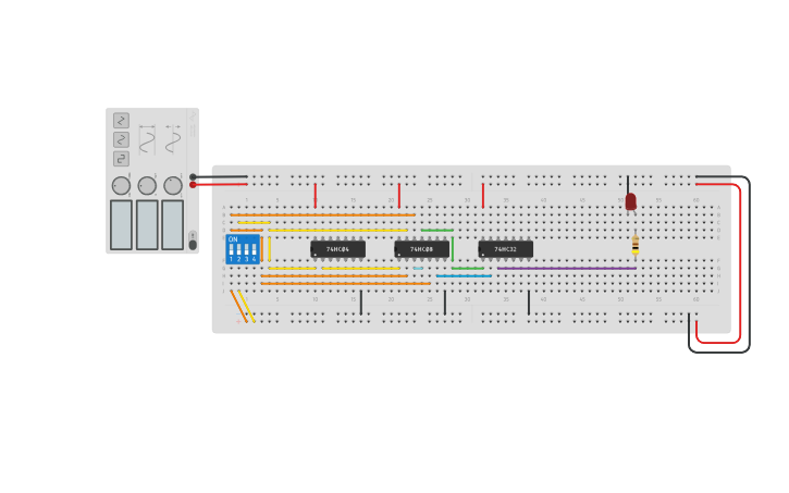 Circuit design Question 1 - Tinkercad