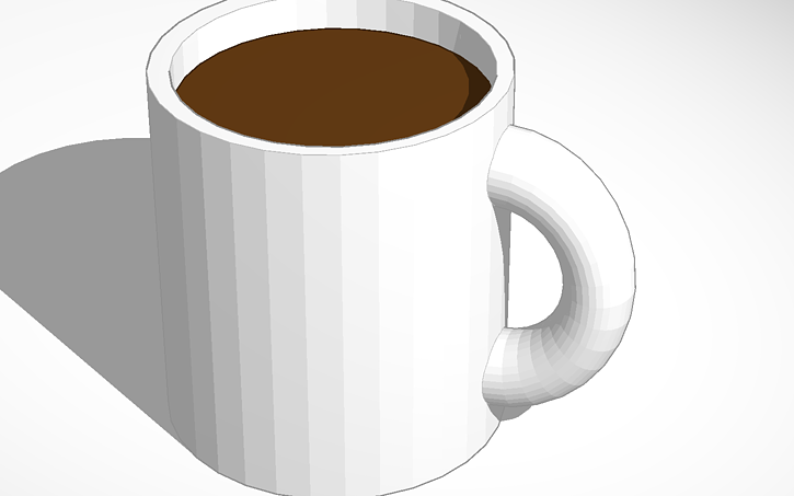 3D design Coffee - Tinkercad