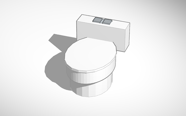 3D design Toilet | Tinkercad