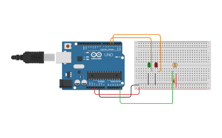 Circuit design Arduino HW 1 | Tinkercad