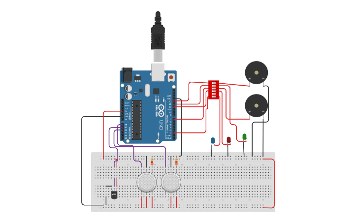 Circuit design parcial_3 - Tinkercad