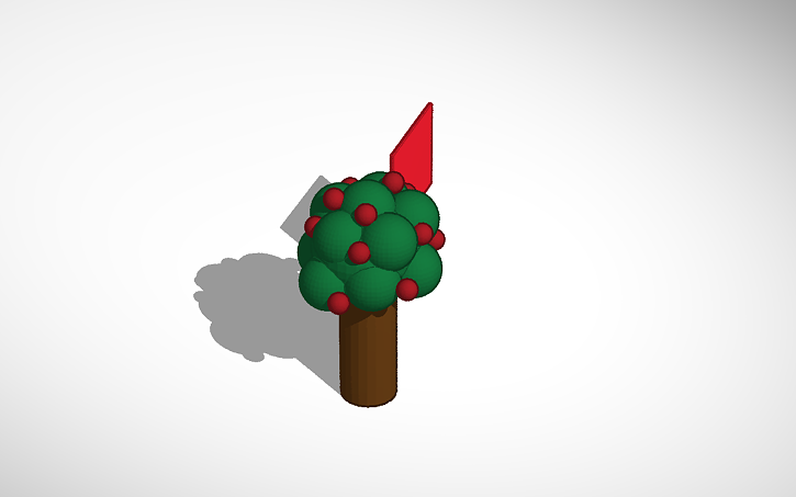 3D design Apple tree | Tinkercad